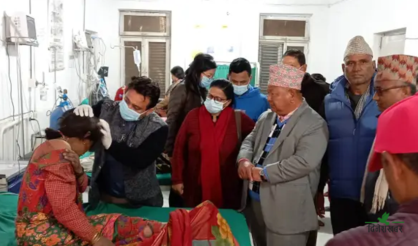 डोटीमा भूकम्पबाट मृत्यु भएका परिवारलाई आलेले १ लाख ५० हजार दिने ...